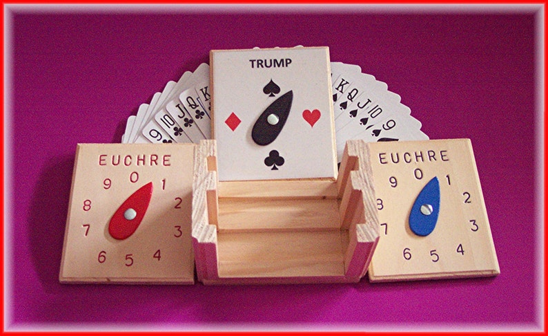 Euchre Score Counters Set With What's Trump - Etsy