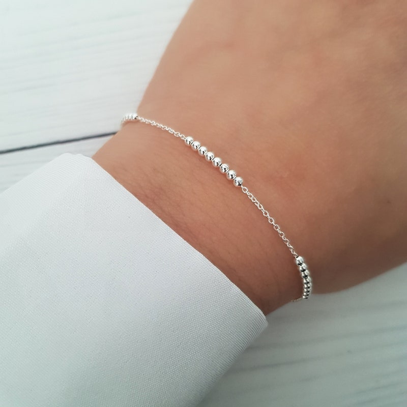 Sterling Silver Bracelet - Etsy UK