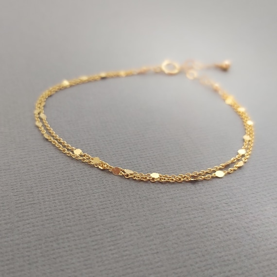 Design of gold bracelet for female simple store