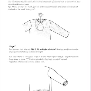 Sully’s Upcycled Hoodie Digital Sewing Pattern- Oversized, Drop ...