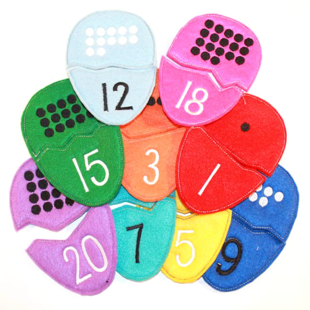 In the Hoop ITH Counting to 20 Number Eggs Educational Learning Toys ...