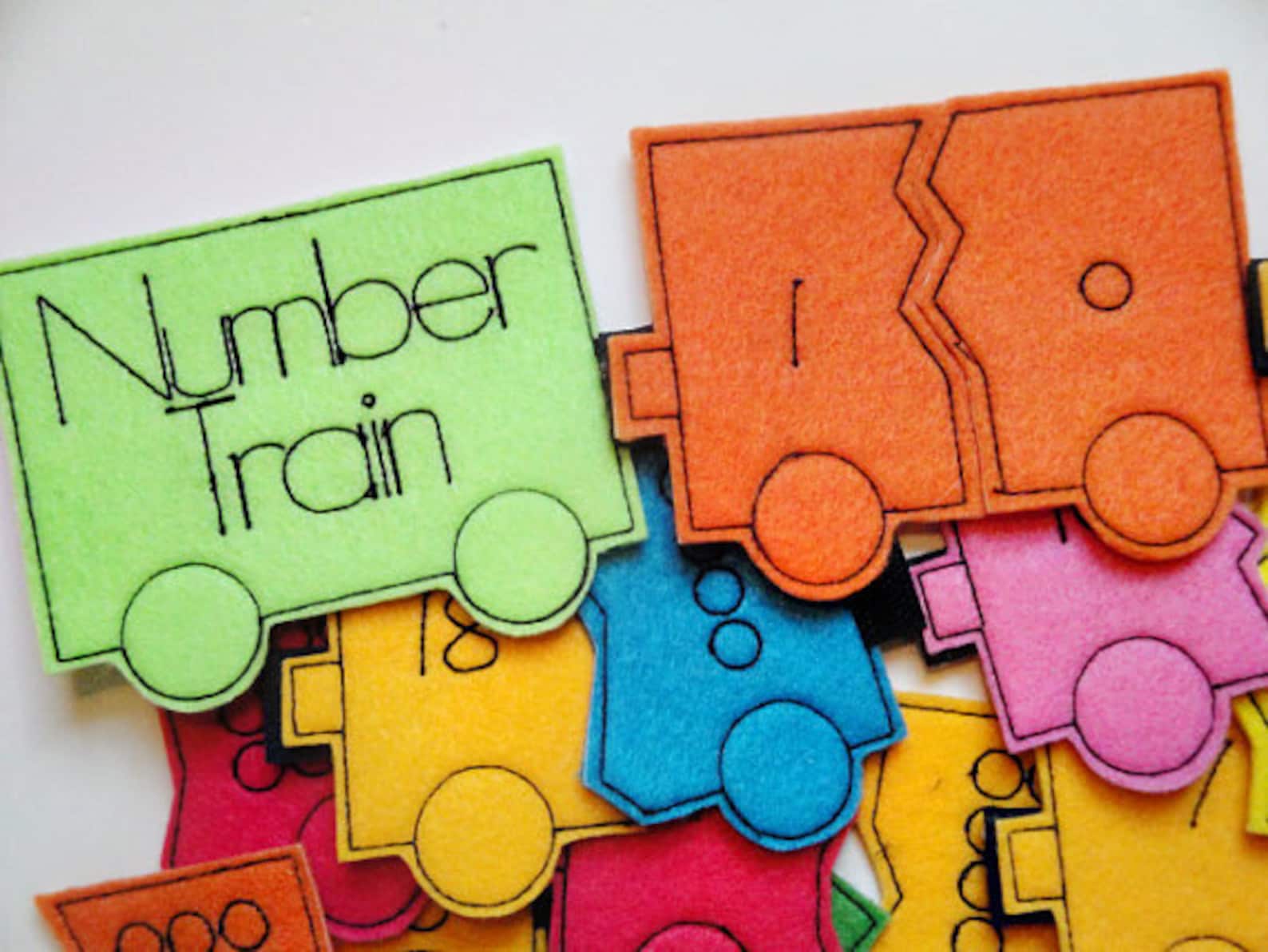 SET- Alphabet Letter Train & Number Train Embroidery Design SET ...