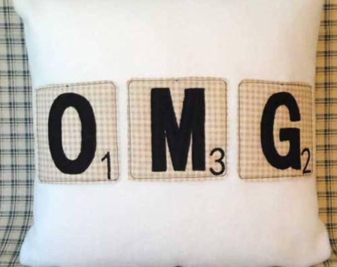 Word Tile Entire Alphabet Applique With Number Scores, for Banner or ...