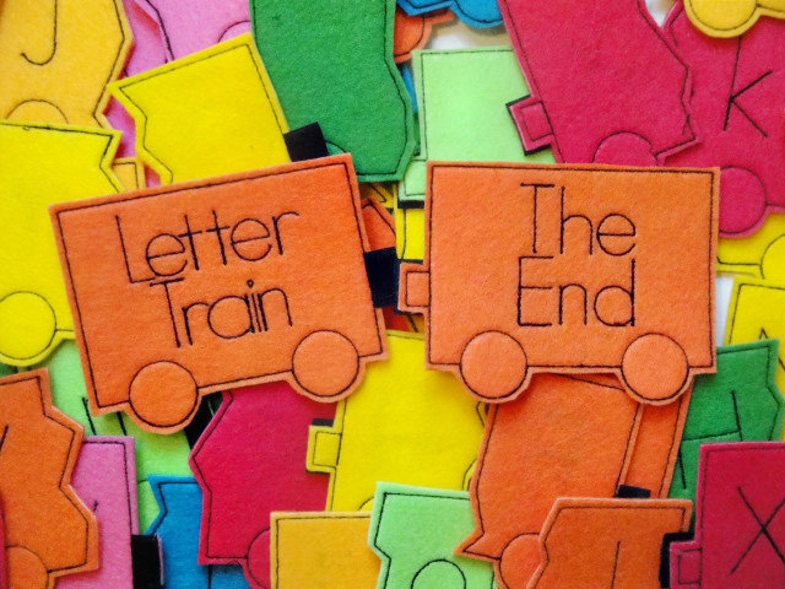 SET- Alphabet Letter Train & Number Train Embroidery Design SET ...