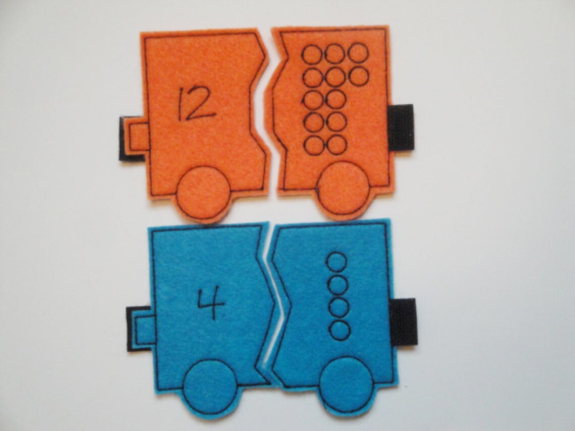 In the Hoop ITH Number Train Educational Learning Toys in the Hoop 4x4 ...