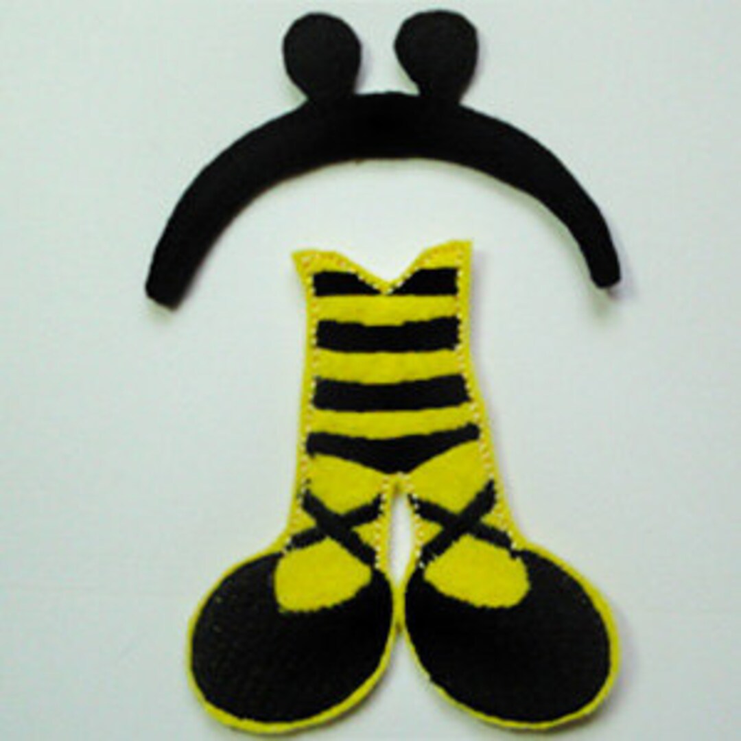 Bee Girl Ballet Leotard, Leotard for Bee Girl Felt Doll, Ballet Leotard ...