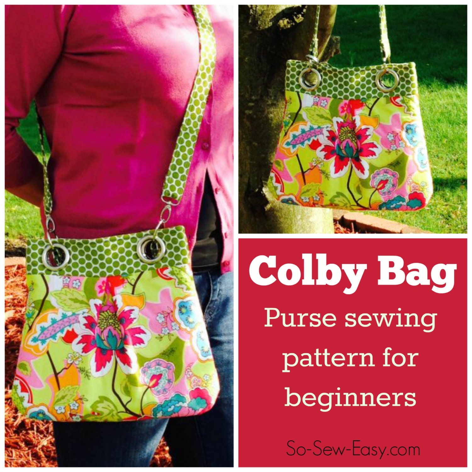 Colby Bag PDF Sewing pattern | Etsy