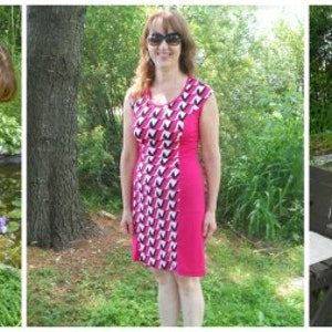 Color Block Dress PDF Sewing Pattern - Etsy