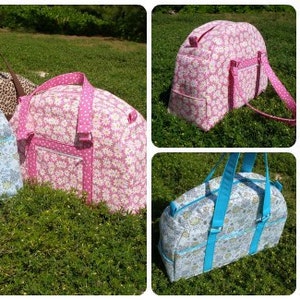 Carry All Bag - PDF Sewing Pattern - Weekender or Carry-on Luggage - Etsy