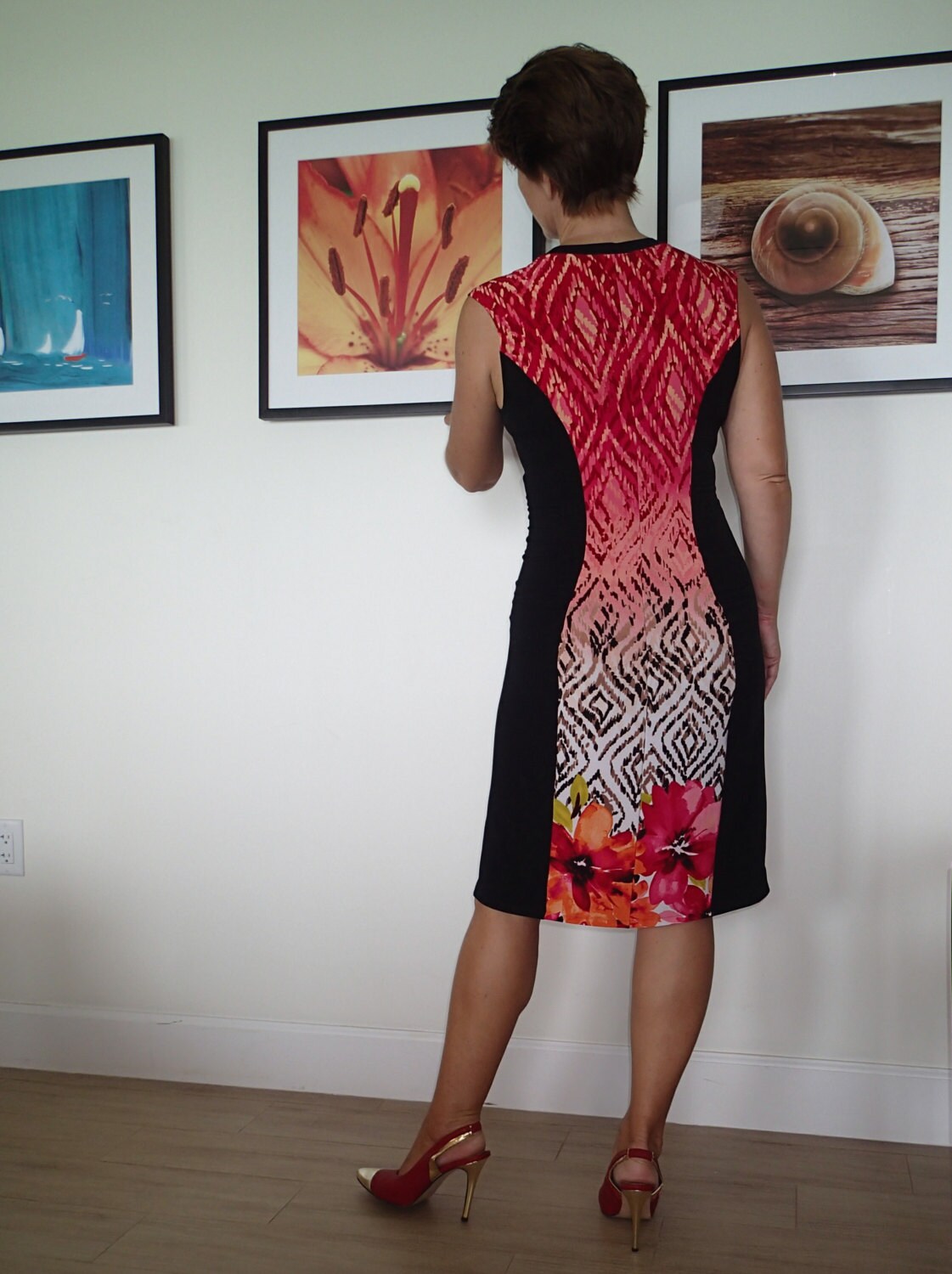 Color Block Dress PDF Sewing Pattern - Etsy