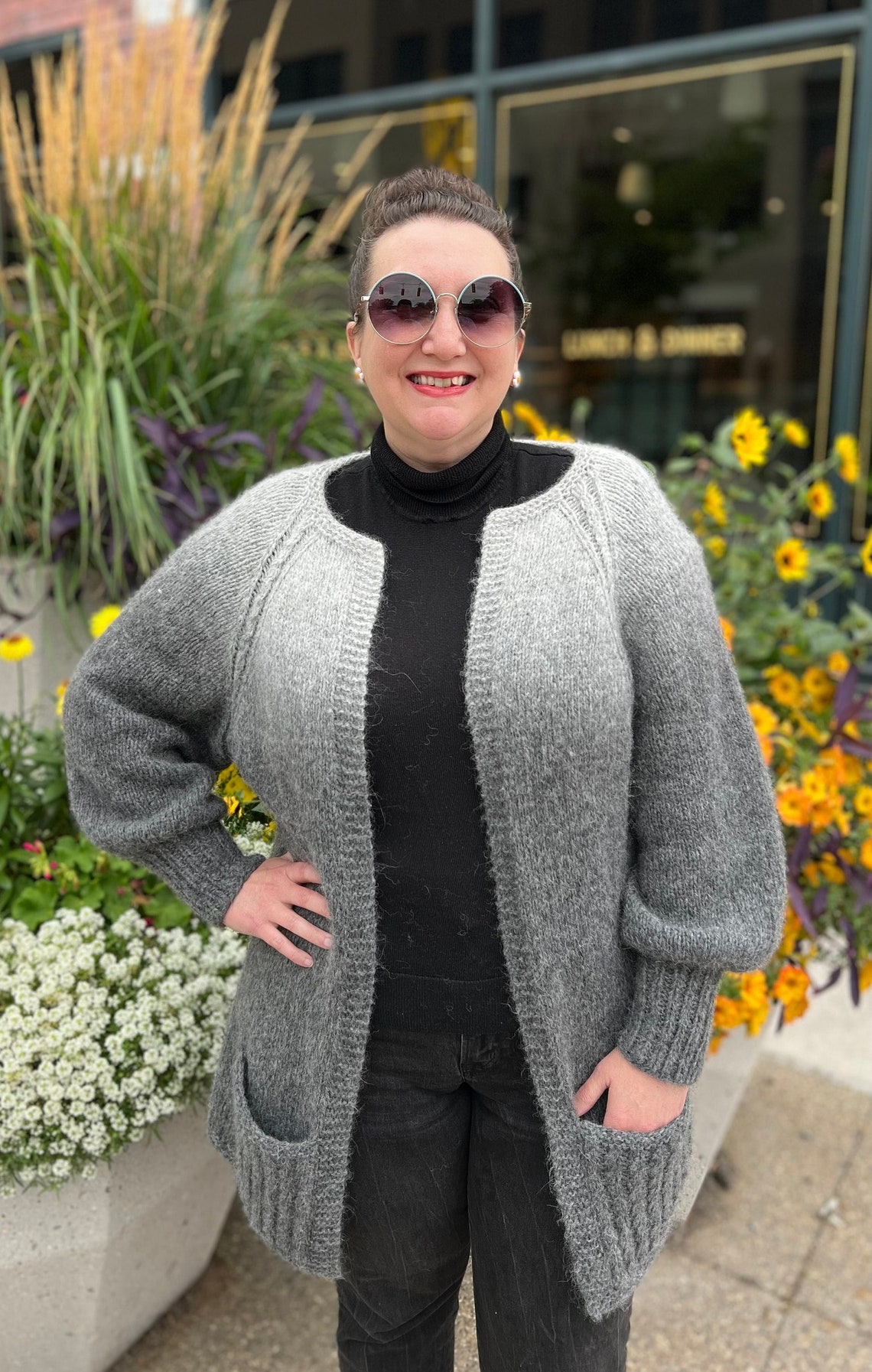Knitting Pattern the Susurrus Cardigan Fall Autumn Sweater Jumper Bulky ...