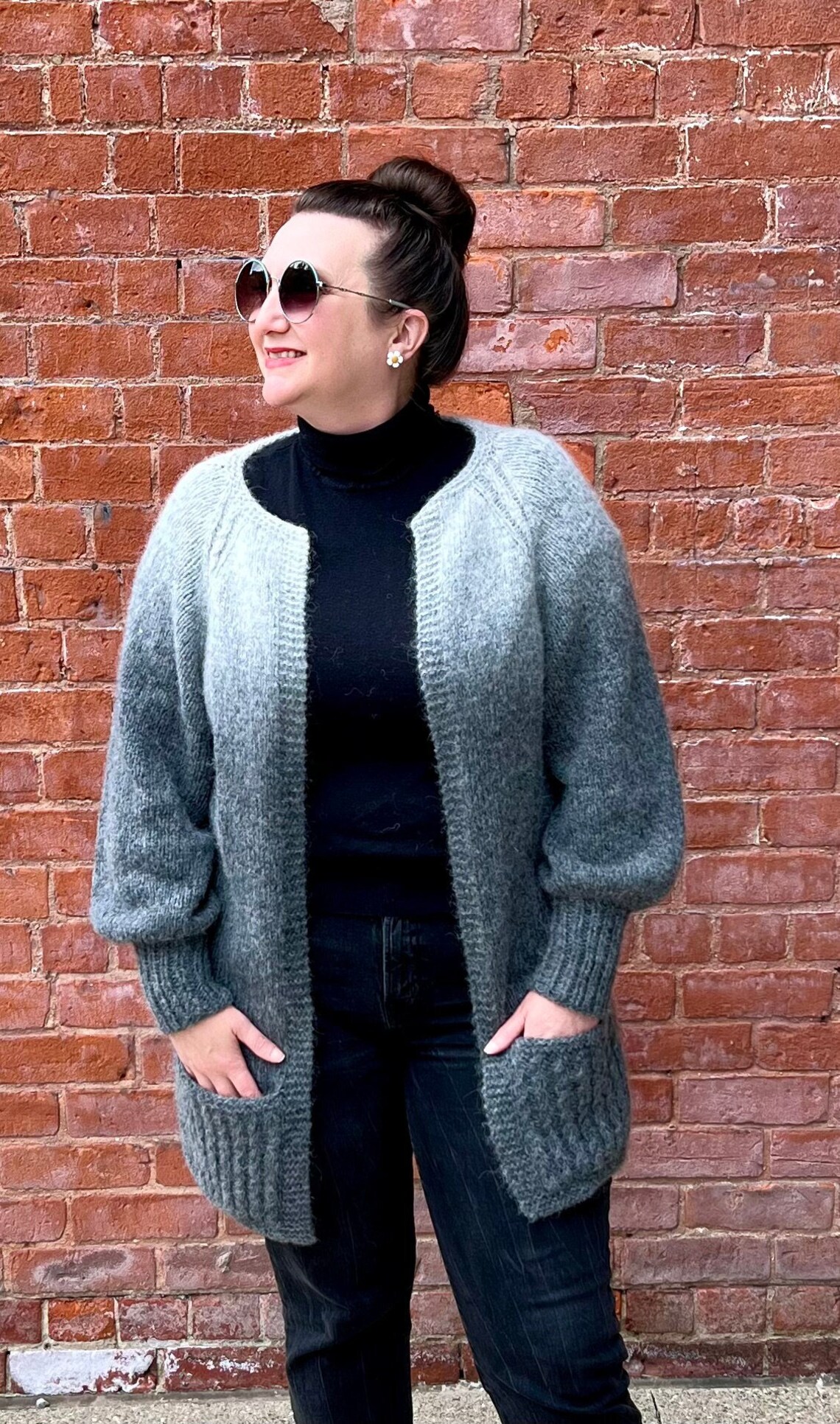 Knitting Pattern the Susurrus Cardigan Fall Autumn Sweater Jumper Bulky ...