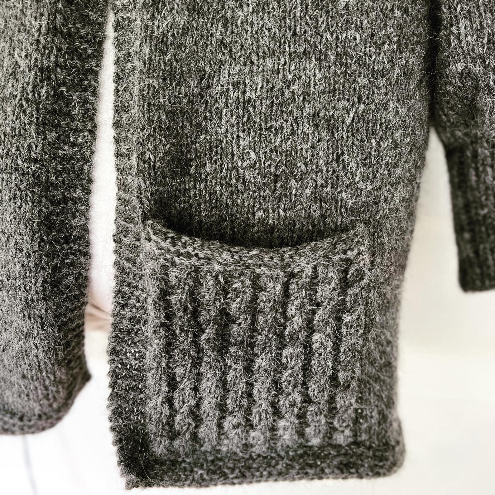 Knitting Pattern the Susurrus Cardigan Fall Autumn Sweater Jumper Bulky ...
