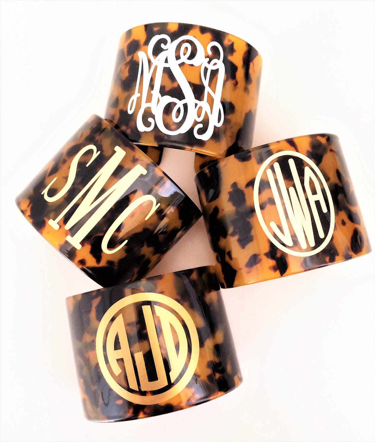 Tortoise Monogram Cuff | IUCN Water