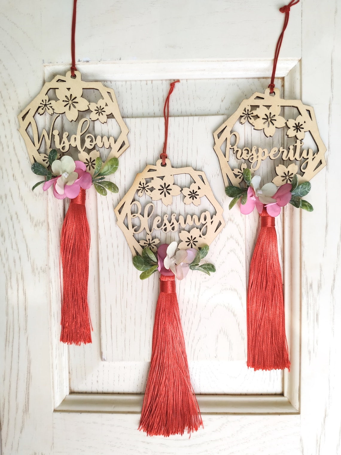 Wisdom Blessing Prosperity Wishes CNY Ornament Chinese New - Etsy