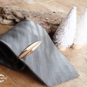 Wooden Surfboard Bronze Tie Clips, Gift for Sports Fans, Gift for ...