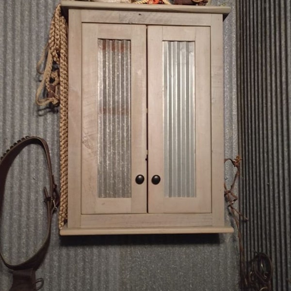 Rustic Over the Toilet Cabinet - Etsy