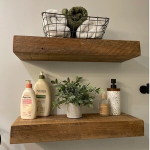 Floating Shelf, Made From Reclaimed Barn Wood, Pricing by Lineal Foot ...