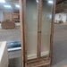 Rustic Linen Cabinet With Glass Door Made of Reclaimed Pine Barnwood ...
