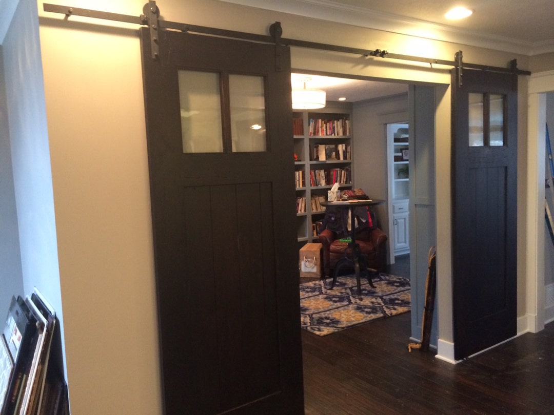 Barn Doors With Windows, Made From Reclaimed Oak Barnwood, Many Sizes ...