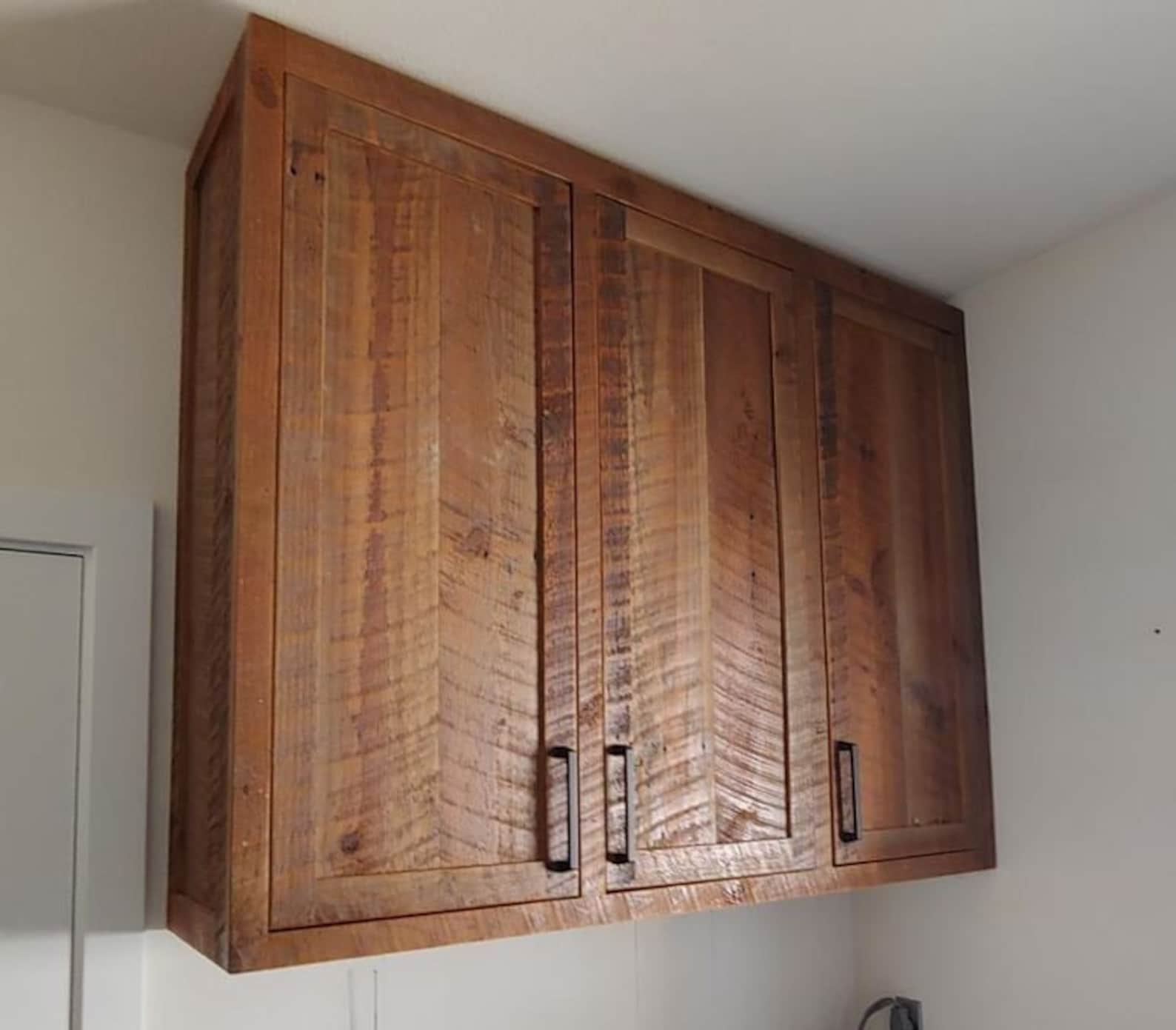 Rustic Kitchen Cabinets Made From Authentic Reclaimed Barn Wood, Custom ...