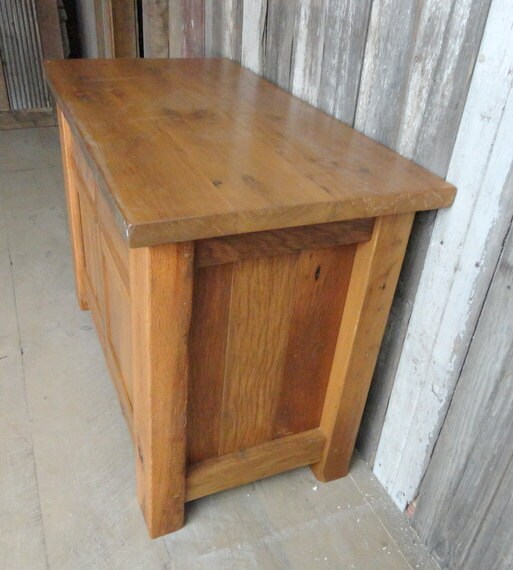 Oak Butcher Block Island Made From Reclaimed Oak Barnwood, Various ...
