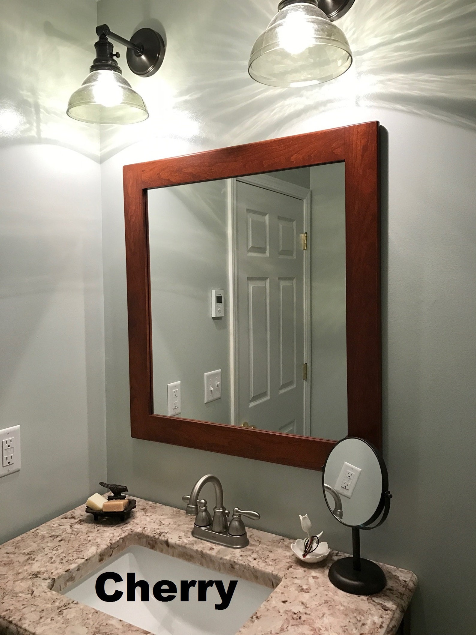 Mirror, Custom Sizes, Choice of Wood and Finish, Free Shipping With ...