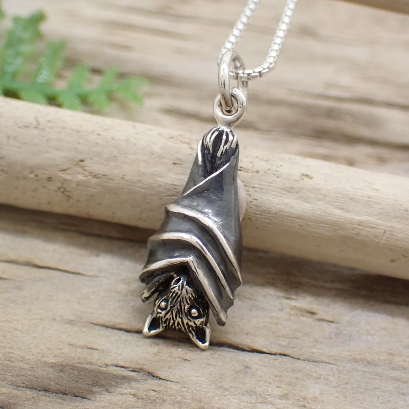 Bat Pendant - Etsy