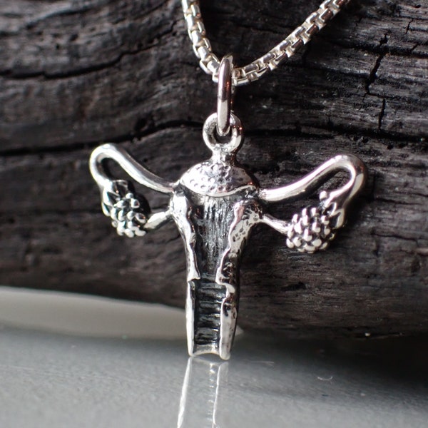 Uterus Necklace - Etsy