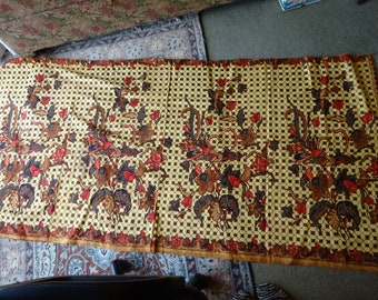 Batik tablecloth | Etsy