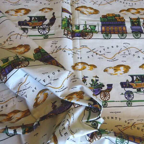 Railroad Fabric - Etsy