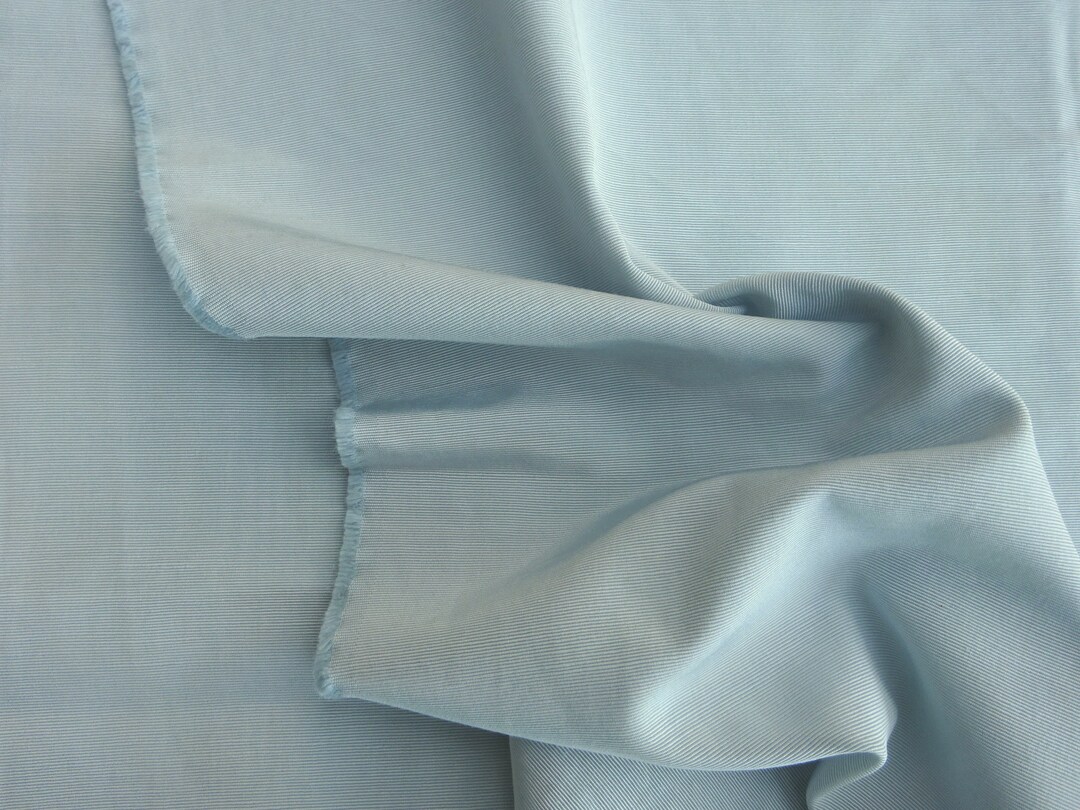 Vintage Moire Taffeta Dress Making Fabric in Pale Blue 40l X 48 W - Etsy