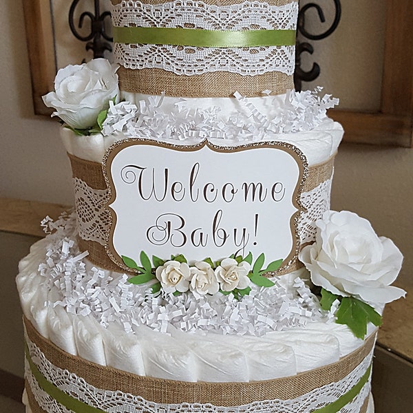 Diaper Cakes Gender Neutral - Etsy