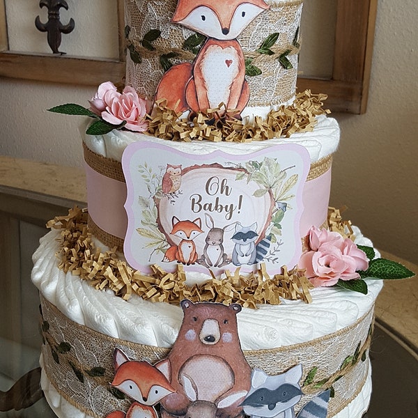 Diaper Cake Topper - Etsy