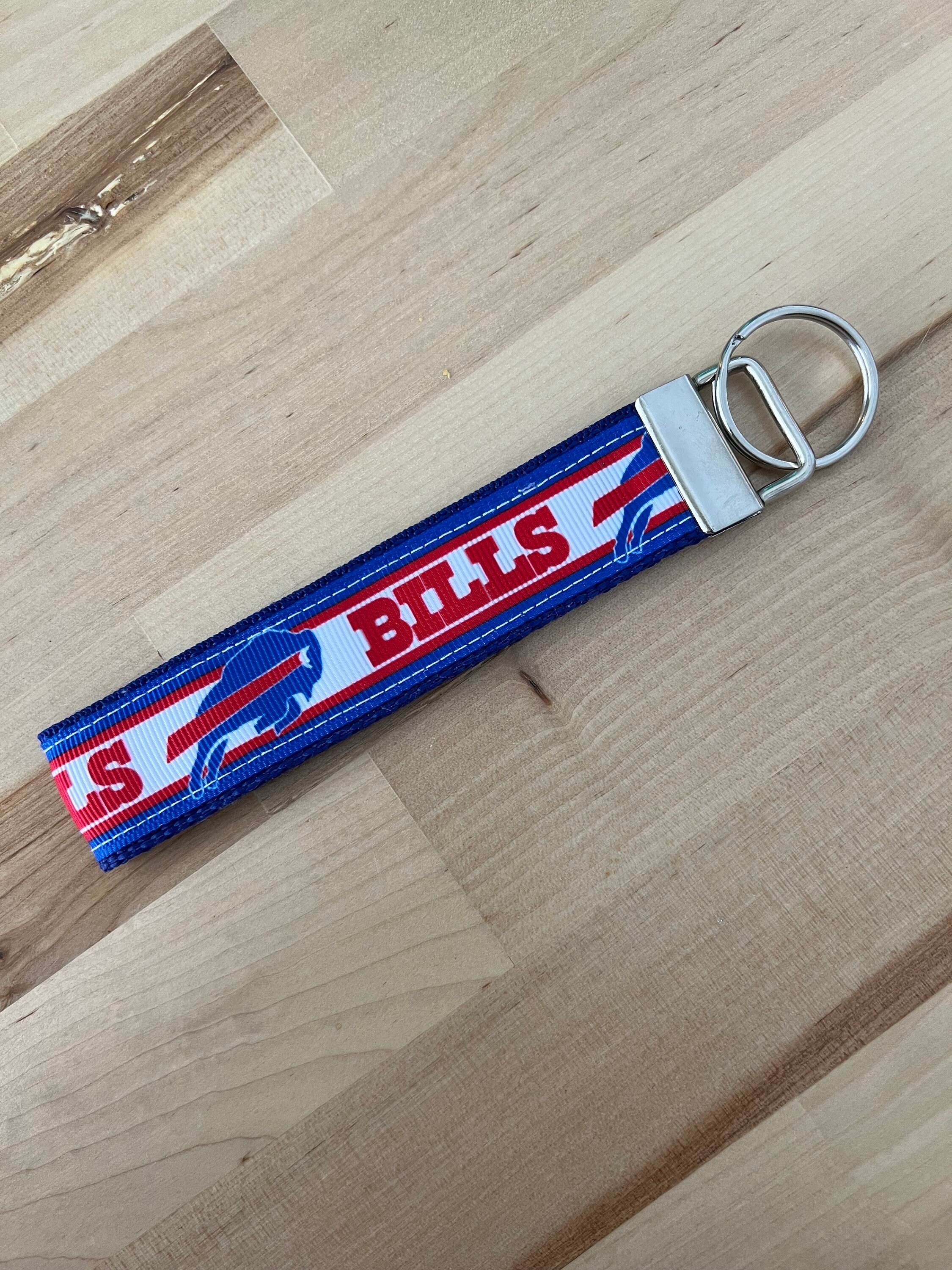 Buffalo Bills Key Fobs (short and Long), Lip Balm Holder for Keychain ...