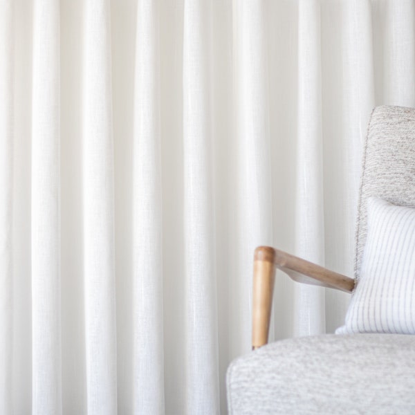 Sheer Cotton Curtains - Etsy