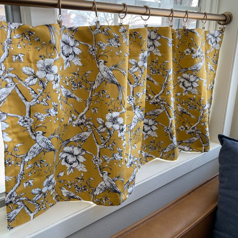 Bird Curtains - Etsy