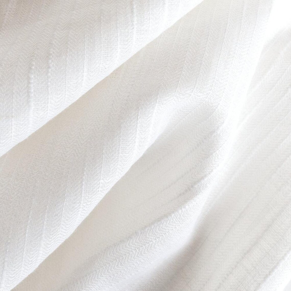 Luxury Linen Stunning Sheer Linen Blend Fabric Has a Gorgeous - Etsy