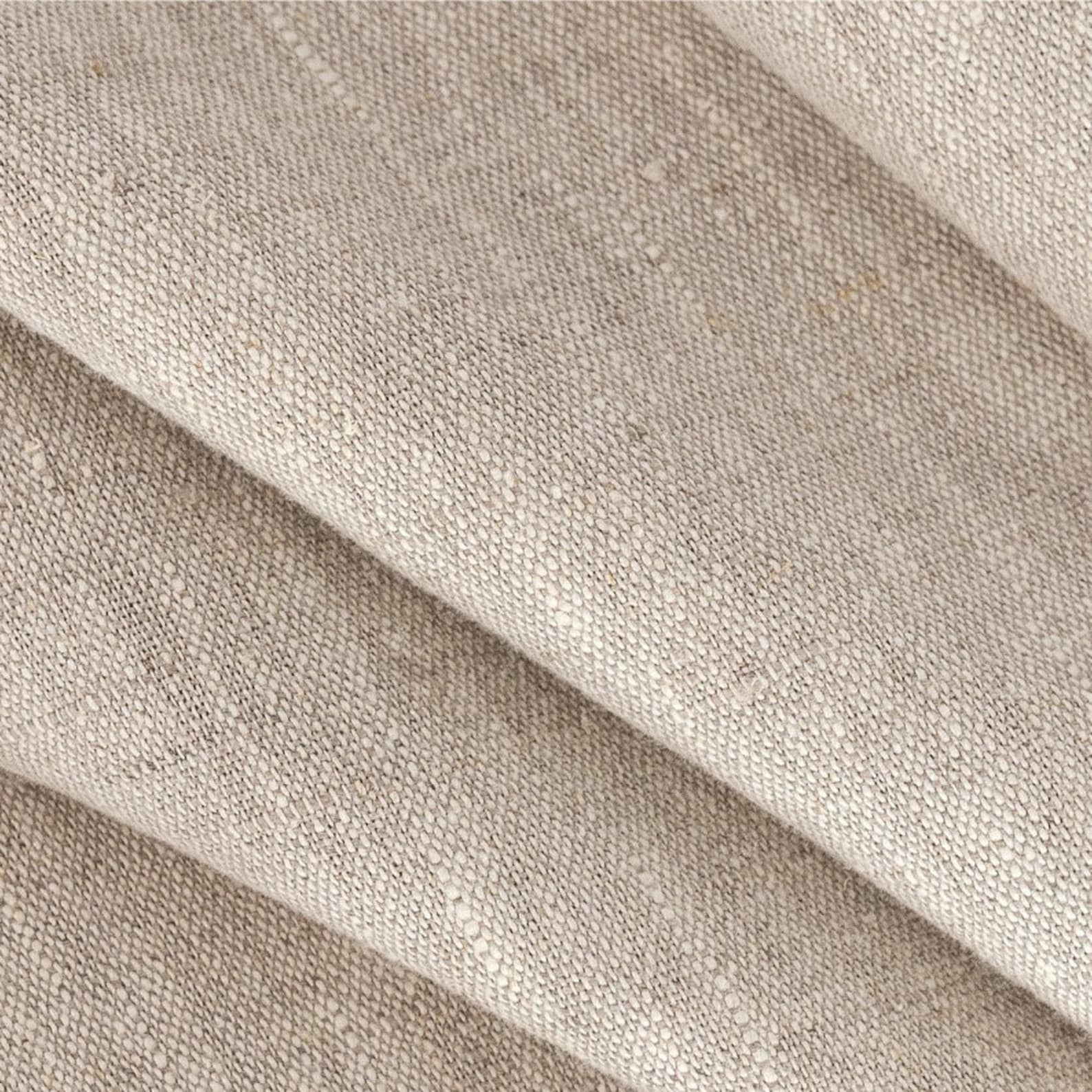 Tuscany Linen in the Best-selling Slub Oatmeal Natural Flax Color ...