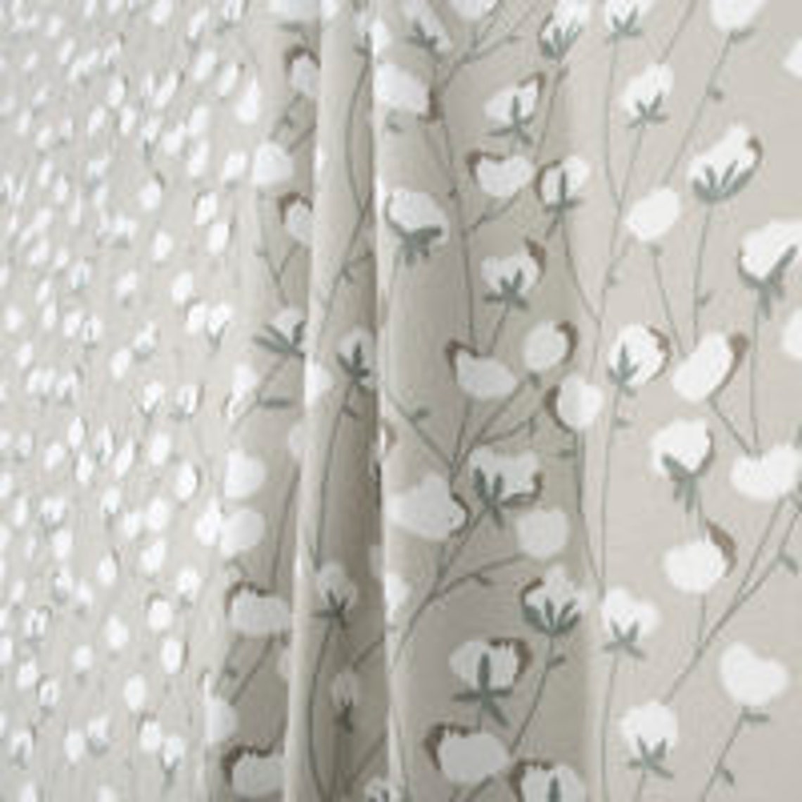 Cotton Stem Curtain Kitchen Decor Bedroom Decor Vintage - Etsy