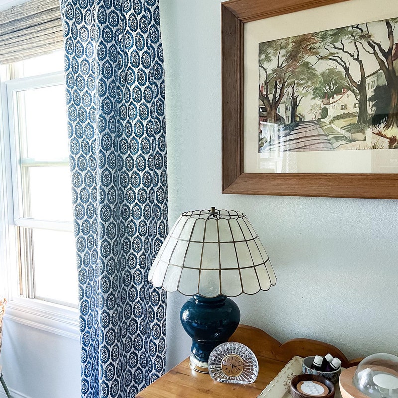 Block Print Curtains - Etsy