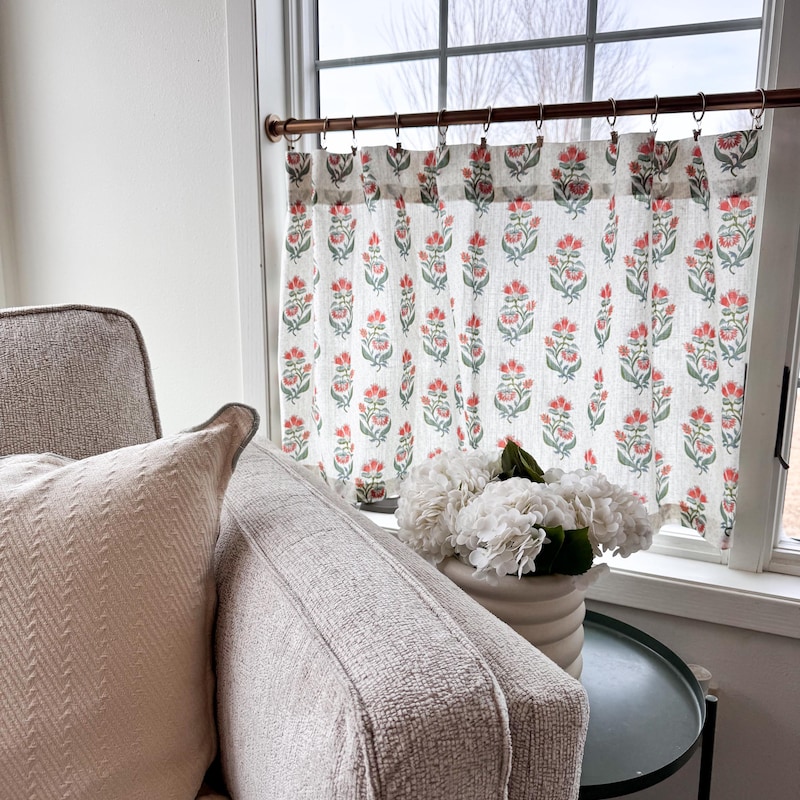 Cotton Poppies Curtains - Etsy