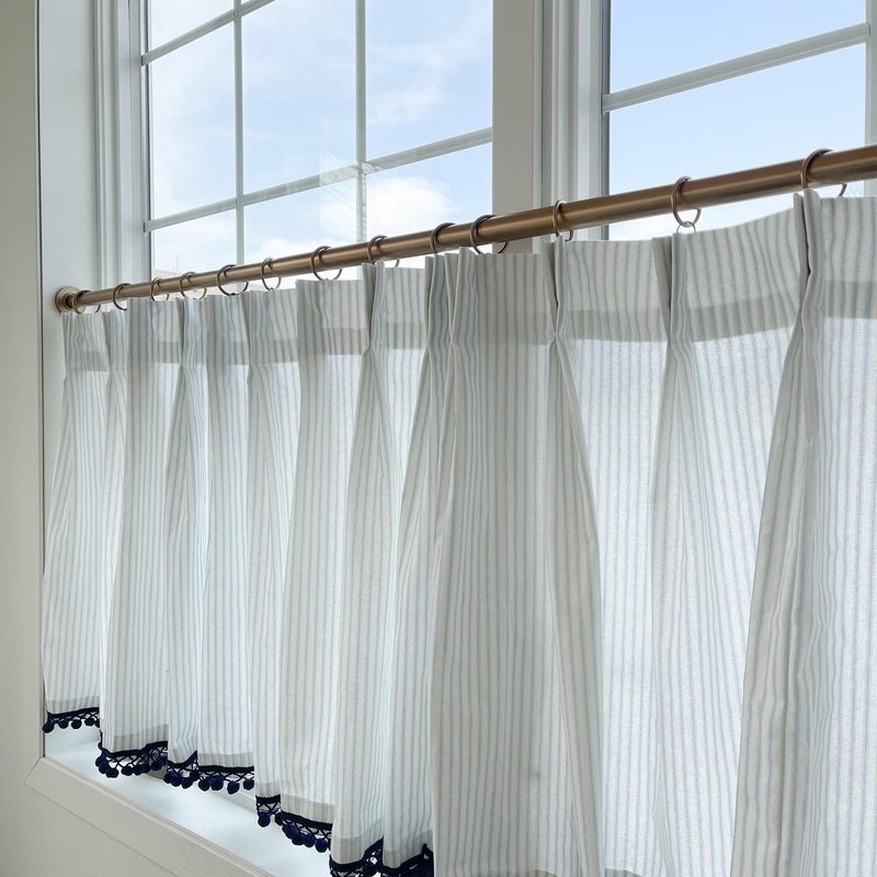 Custom Cafe Curtains - Etsy