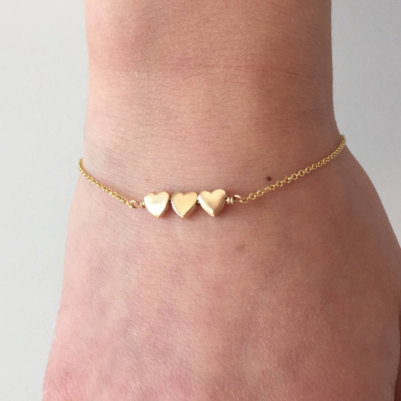 Gold Heart Charm 17 Mm - Etsy UK