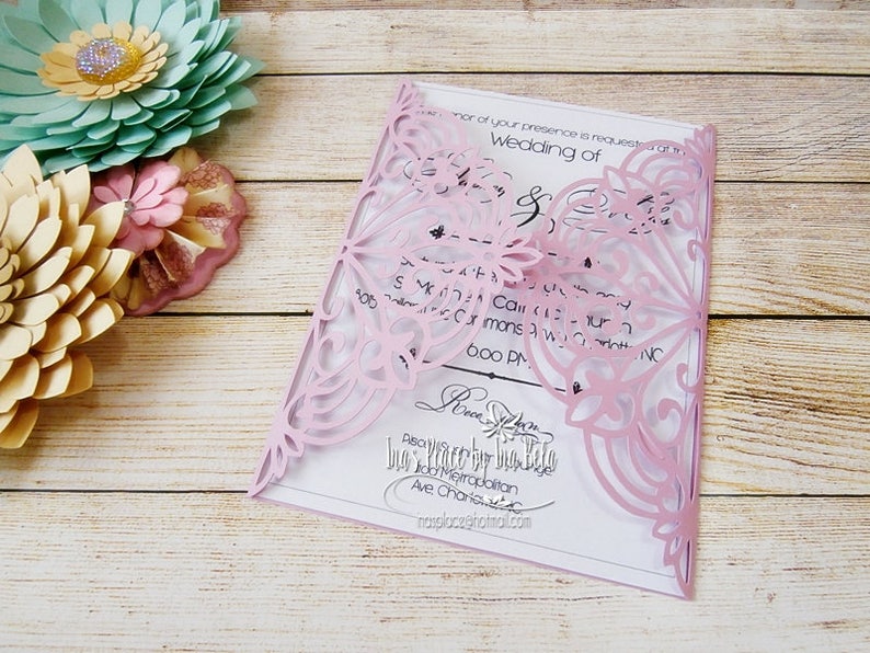 Svg Files Wedding,invitation Svg,cameo Cut File,svg Cut Card,svg for ...