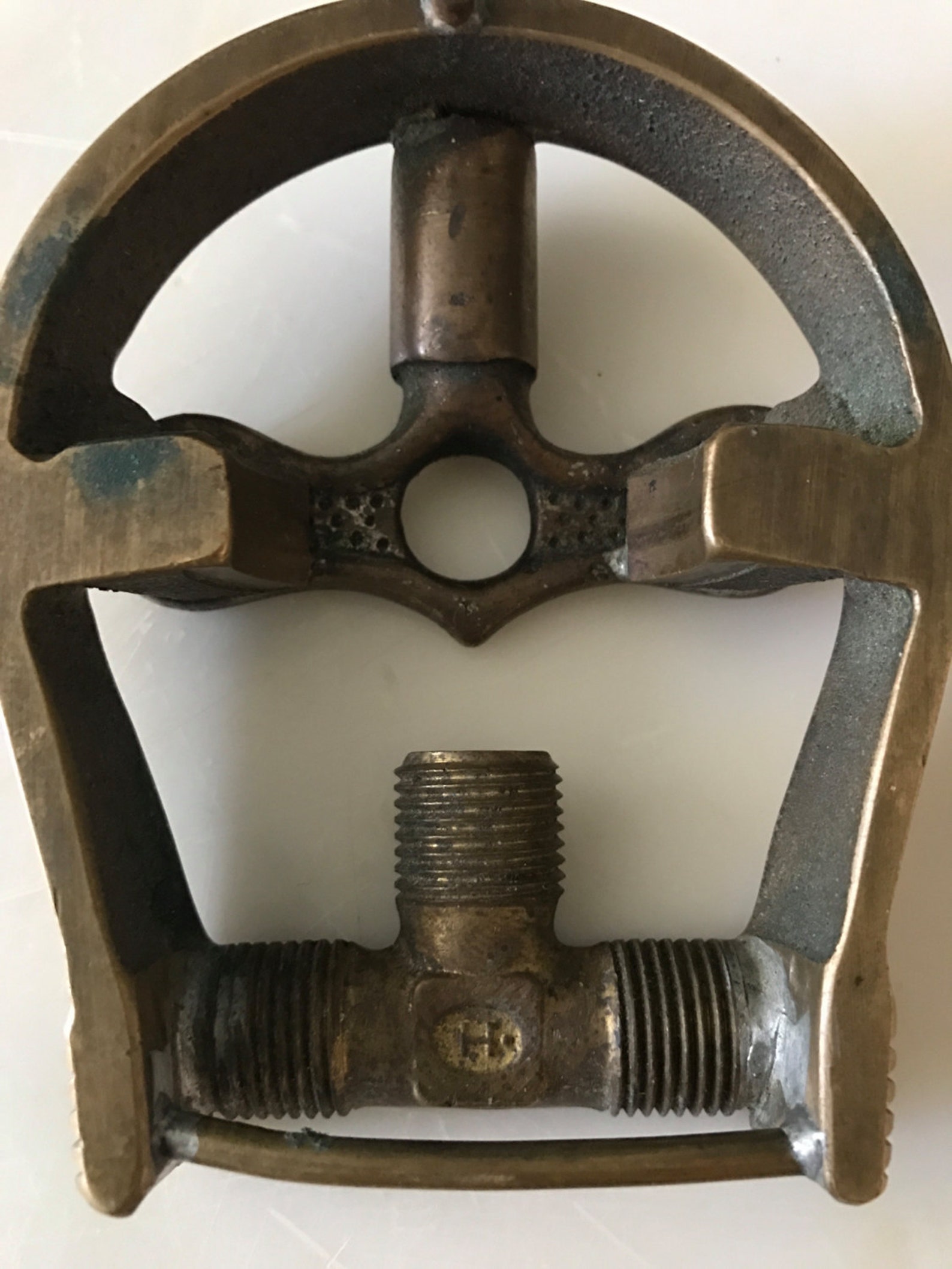 Crude Solid Brass Brutalist Biker Rocker Belt Buckle, Vintage C.1980 - Etsy