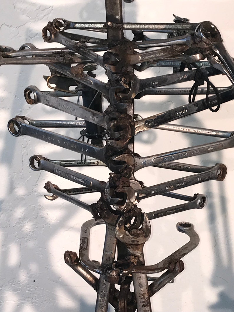 Articulated Steel Anatomically Correct Skeleton Sculpture - Etsy