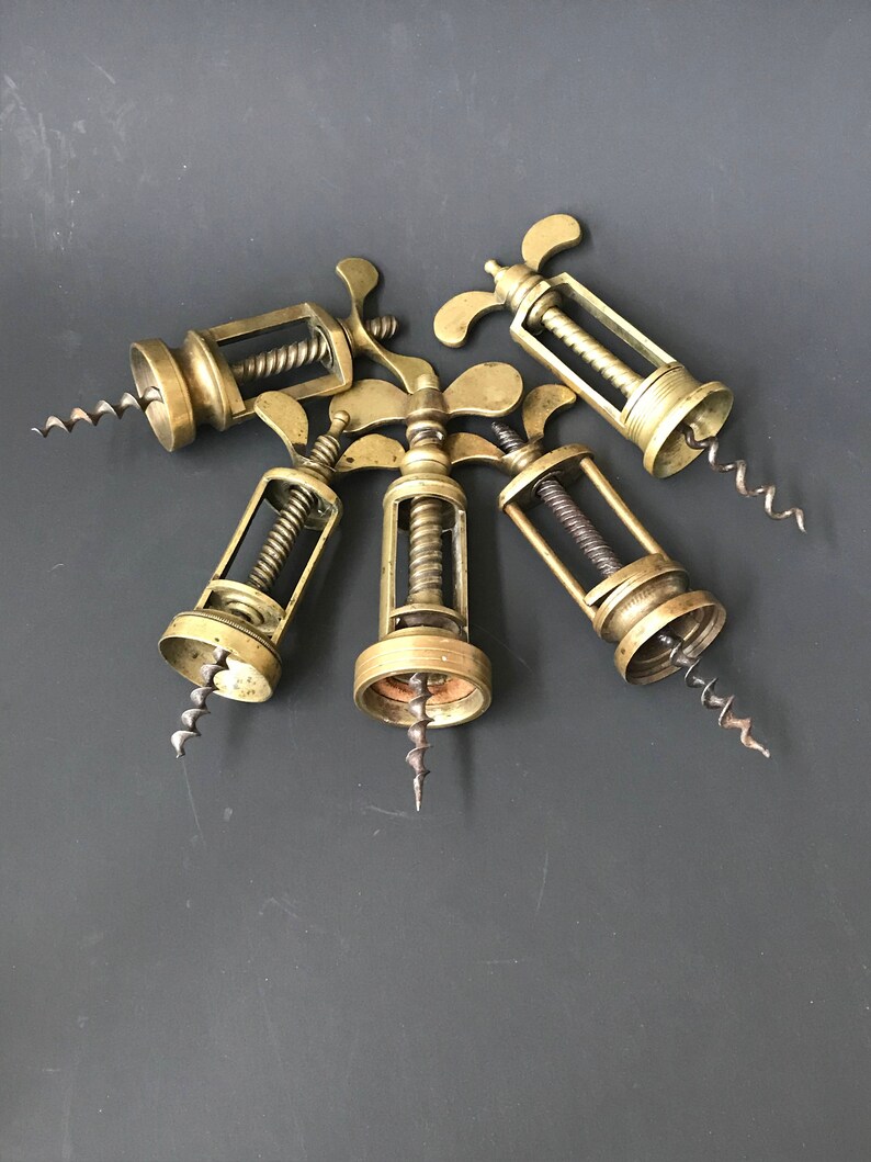 Italian 19th Century Corkscrew Collectionfine Wine - Etsy
