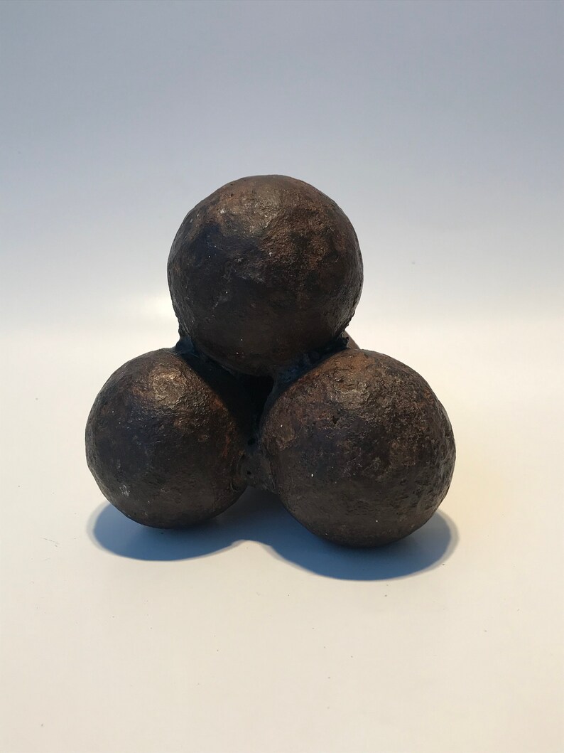 1930s Utilitarian Fused Cannon Ball Sculpture Paperweight - Etsy