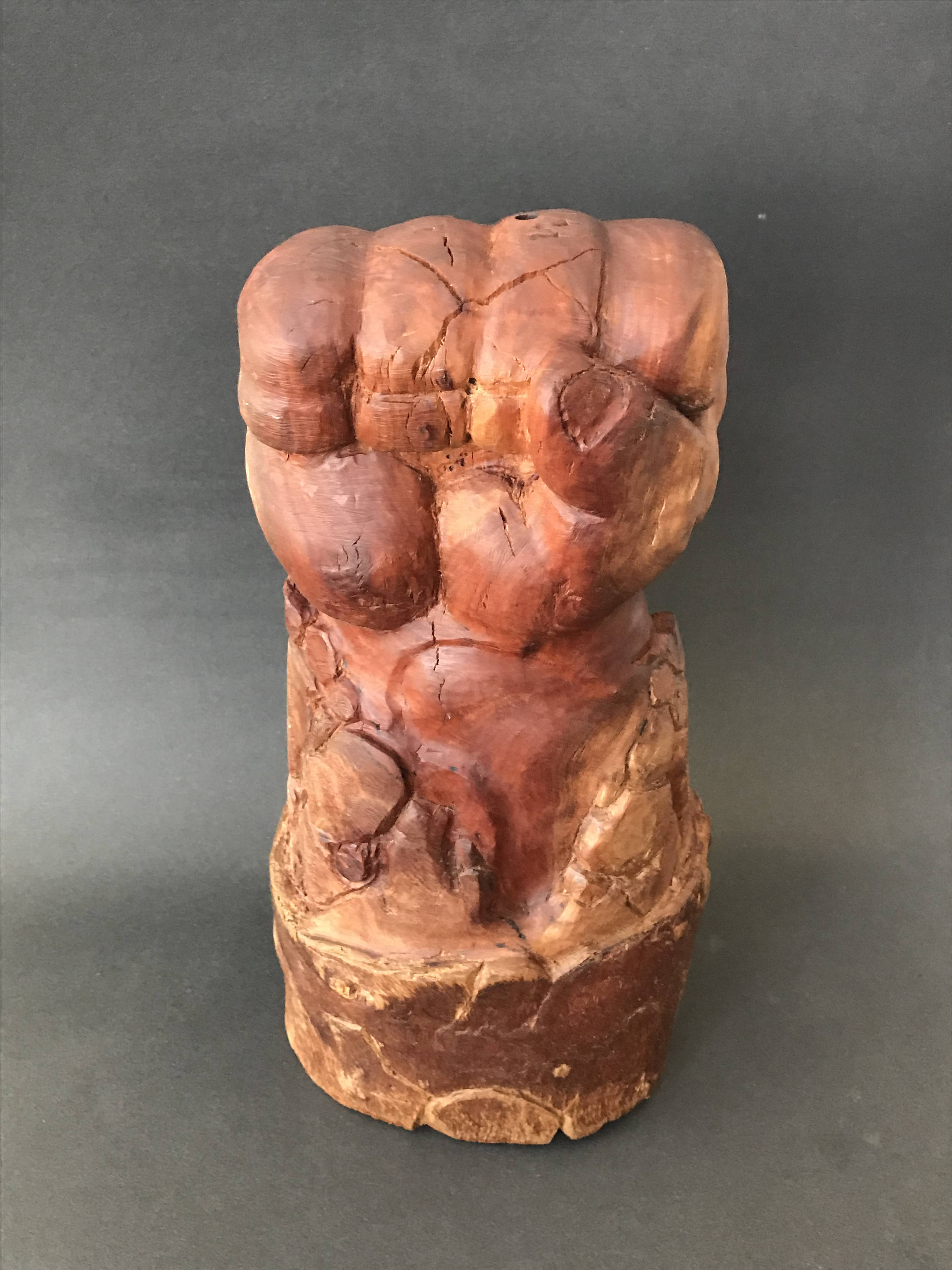 Raise Power Fist Sculpture of Hand-carved Wood - Etsy